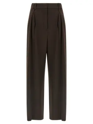 Loewe Straight Leg Pleated Trousers