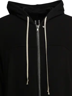 Rick Owens Zip-up Drawstring Hoodie