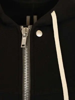 Rick Owens Zip-up Drawstring Hoodie