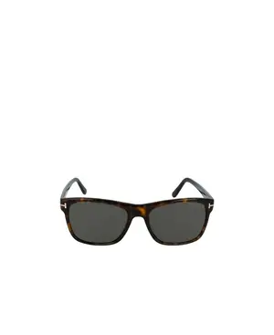 TOM FORD Rectangle Frame Sunglasses - Black