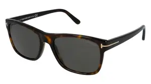 TOM FORD Rectangle Frame Sunglasses - Black
