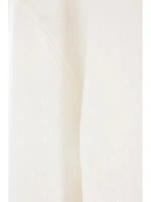 TOTEME V-neck Knitted Jumper - Beige