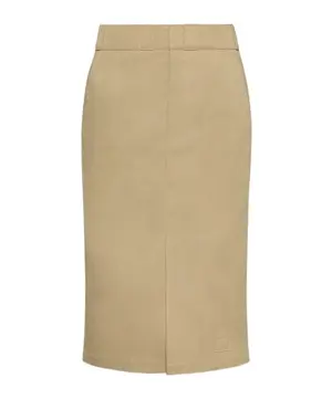 MAISON MARGIELA Chino Skater Midi Skirt - Camel