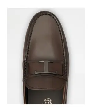 TOD'S City Almond-toe Loafers