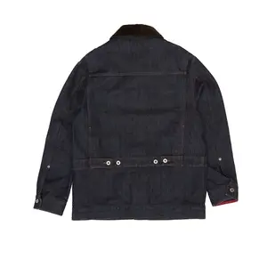 Loewe Denim Jacket With Corduroy Collar
