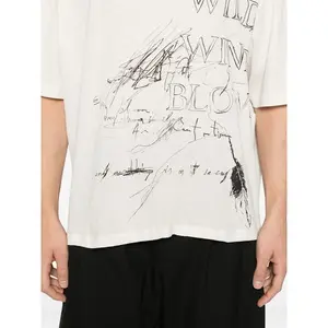 ANN DEMEULEMEESTER Dieter Wild Wind Blows High Comfort T-shirt