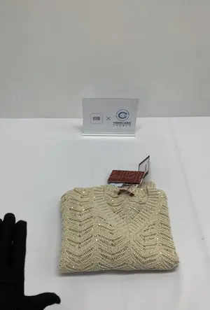 Max Mara Felino V-neck Openwork Jumper