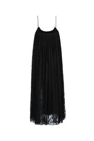 TOTEME Floral Tulle Midi Slip Dress