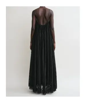 TOTEME Floral Tulle Midi Slip Dress