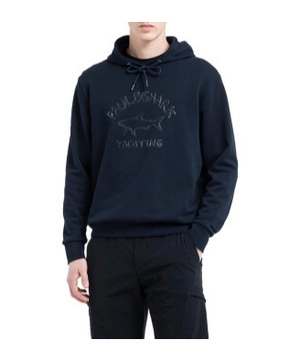 Paul & Shark Logo-print Long-sleeve Hoodie - No