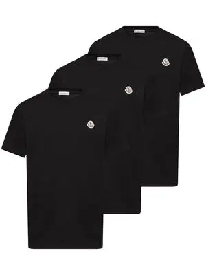 Moncler Short-sleeved T-shirt - Black