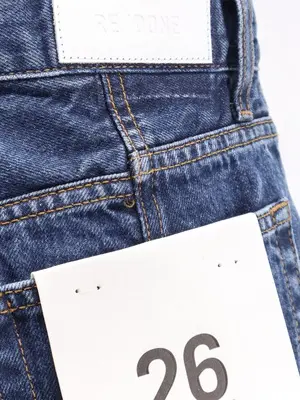 RE/DONE Mid Rise Straight Leg Jeans
