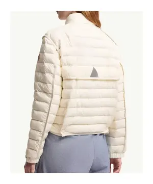 Moncler Madulains Logo Patch Quilted Jacket - White