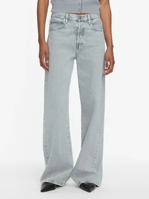 FRAME The Loose Wide-leg Jeans