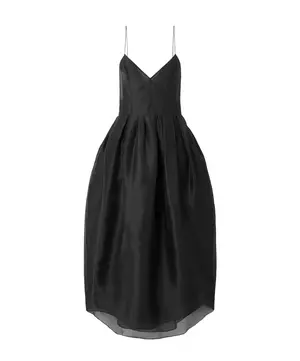 Khaite Colette Silk Organza Dress