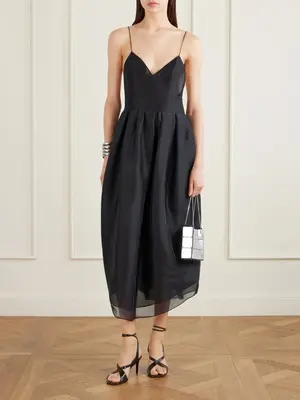 Khaite Colette Silk Organza Dress