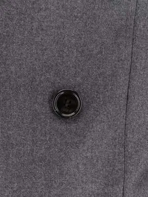 Ami Double Breasted Tailored Blazer - Black