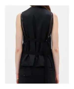 ANN DEMEULEMEESTER Charlotte Button-fastening Waistcoat