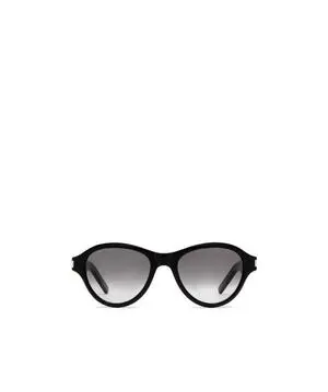 Saint Laurent Oval Frame Sunglasses - Gray