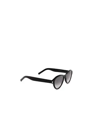 Saint Laurent Oval Frame Sunglasses - Gray