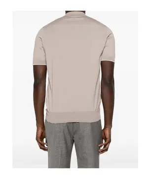 Brunello Cucinelli Short-sleeved Polo Shirt