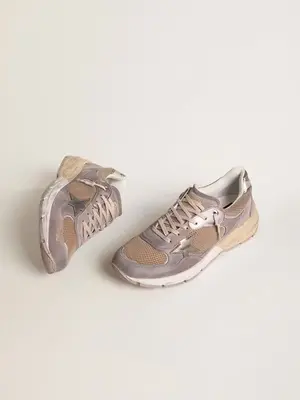 GOLDEN GOOSE Dad Star Lace-up Sneakers - Nude