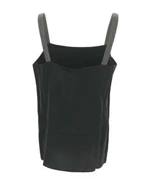 Fabiana Filippi Square Neck Sleeveless Top