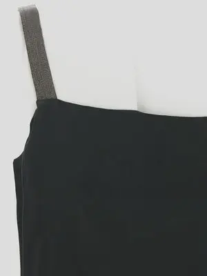 Fabiana Filippi Square Neck Sleeveless Top