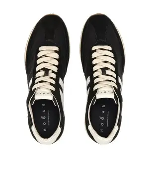 Hogan Platform Athletic Sneakers - Black