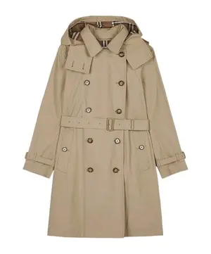 Burberry Telford Hooded Windbreaker - Beige