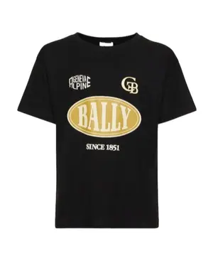 Bally Logo Cotton T-shirt