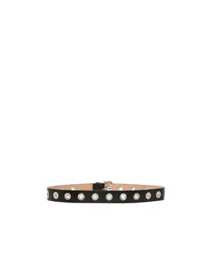 Alexander McQueen Embellished Eyelets Belt