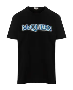 Alexander Mcqueen Embroidered T-shirts For Men