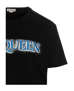 Alexander McQueen Logo Printed Crewneck T-shirt