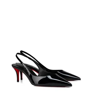CHRISTIAN LOUBOUTIN Miss Z Slingback Pumps - Black