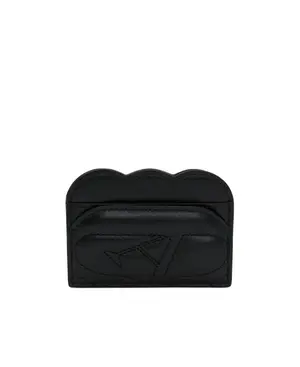 Alexander McQueen Logo Embroidered Quilted Card Holder