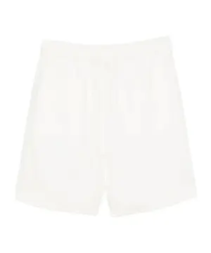 Eleventy Wide Leg Drawstring Shorts - White