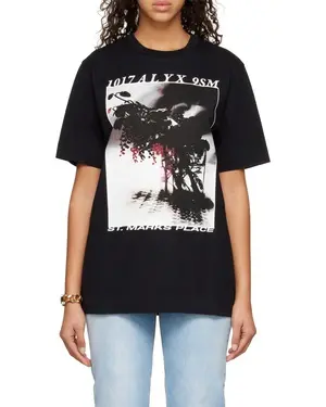 1017 Alyx 9sm Logo-print Detail T-shirt