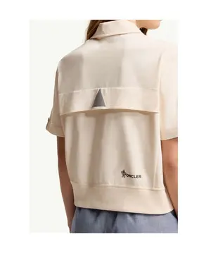 Moncler Cotton Jersey Polo Shirt