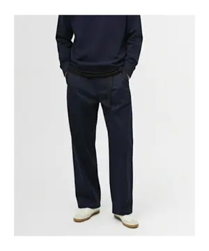 Stone Island Elasticated Waist Casual Pants With Buckled Belt