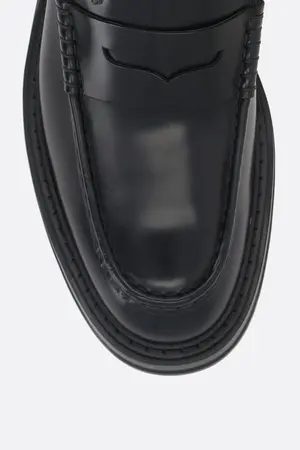 TOD'S Almond Toe Penny Loafers