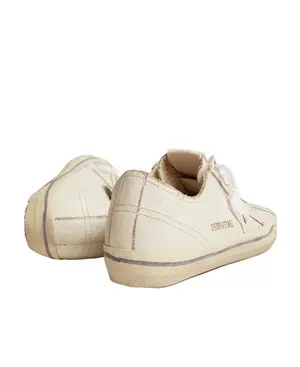 GOLDEN GOOSE V-star 2 Lace-up Sneakers - Nude