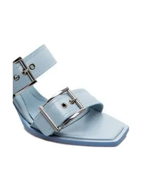 Alexander McQueen Buckled High Heel Sandals