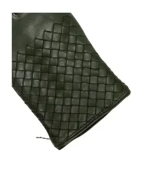 Bottega Veneta Knitted Gloves - Green