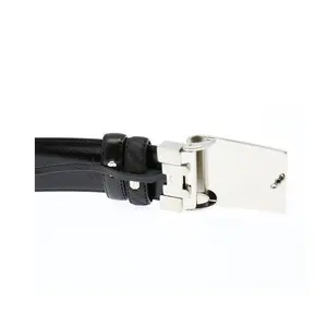 Dunhill Plate Buckle Logo Belt