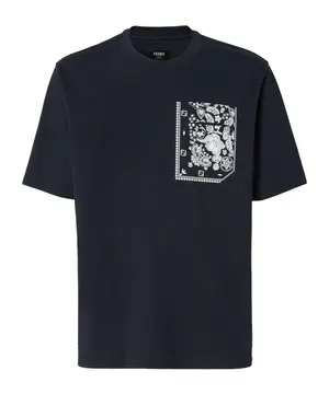 Fendi Bandana Printed Crewneck T-shirt