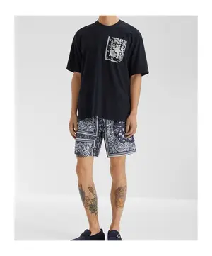 Fendi Bandana Printed Crewneck T-shirt