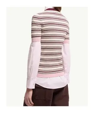 Moncler Striped Knitted T-shirt