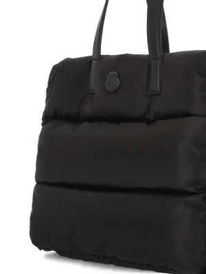Moncler Quilted Tote Bag - Black
