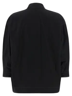 LEMAIRE Scarf Blouse - Black